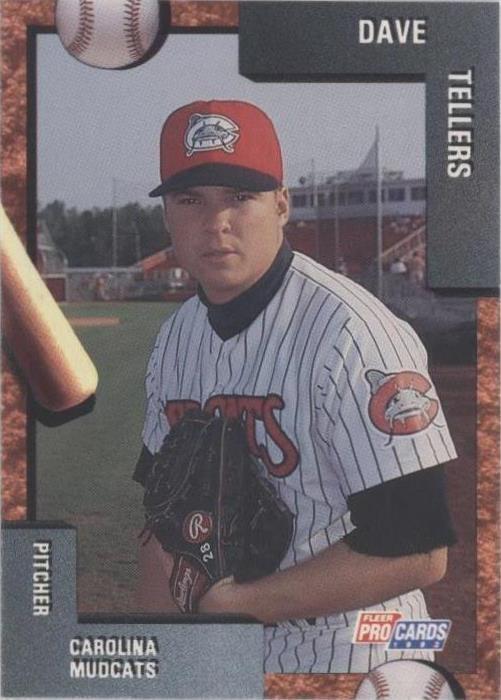 1992 Fleer ProCards Minor League - David Tellers #1180 (RC) for sale ...