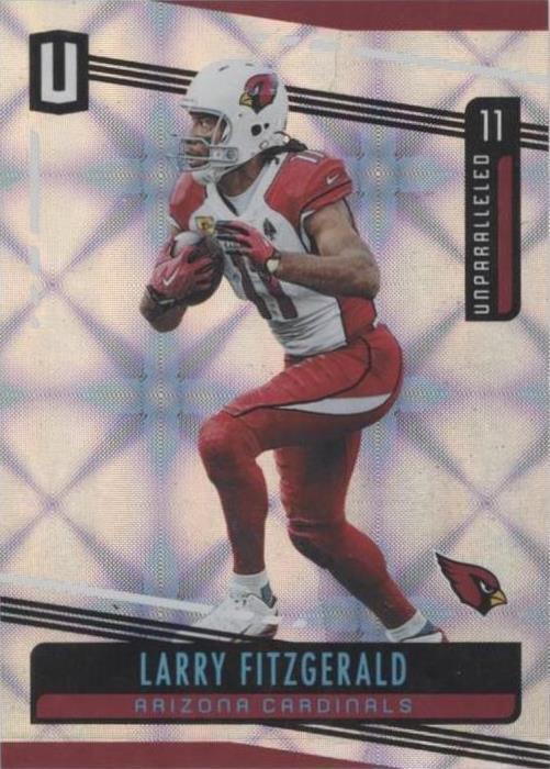 2019 Panini Unparalleled - Larry Fitzgerald #153 Galactic for sale ...
