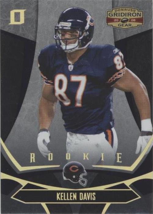 2008 Donruss Gridiron Gear - Rookie Gold O's #155 Kellen Davis /100 (RC) for sale online | eBay