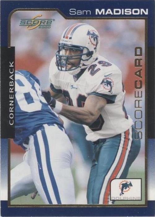 2000 Score - Scorecard #104 Sam Madison /2000 for sale online | eBay