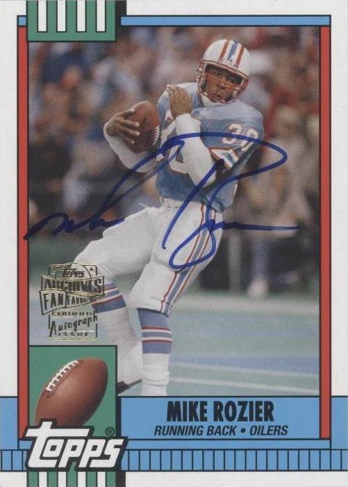 2013 Topps Archives - Fan Favorites Autographs Mike Rozier #FFA-MR (AU ...