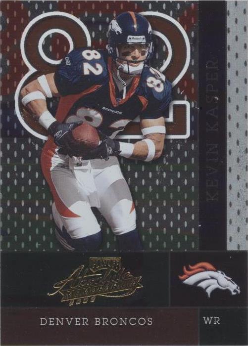 2002 Playoff Absolute Memorabilia - Kevin Kasper #80 for sale online | eBay