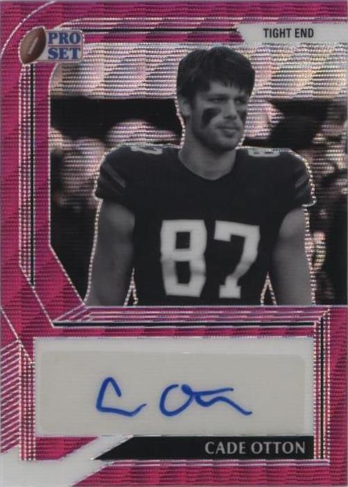 2022 Leaf Pro Set Metal - Black & White Pink Wave #BW-CO2 Cade Otton ...