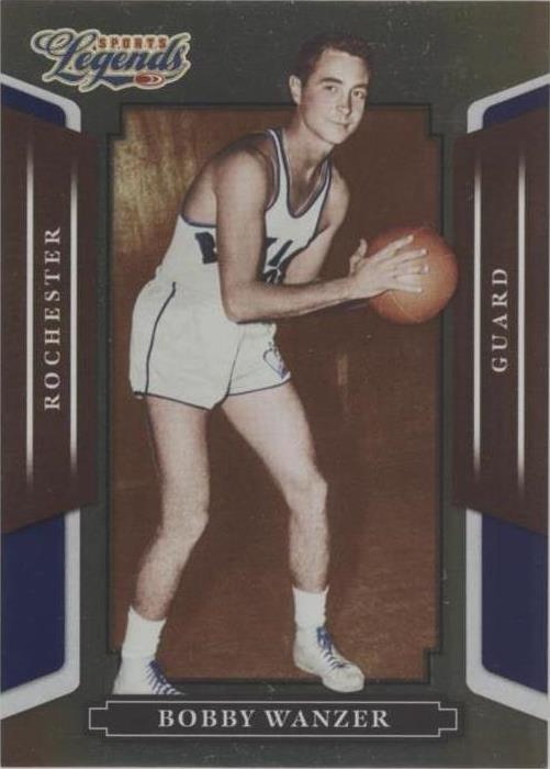 2008 Donruss Americana Sports Legends - Mirror Blue #39 Bobby Wanzer ...