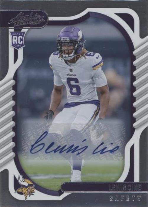 2022 Panini Absolute - Rookies Lewis Cine #184 Signatures (AU, RC) for ...