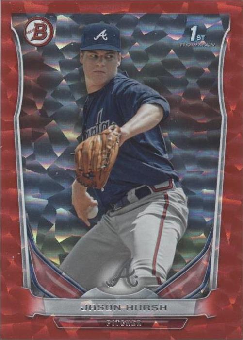 2014 Bowman - Prospects Red Ice #BP1 Jason Hursh /25 (RC) for sale ...