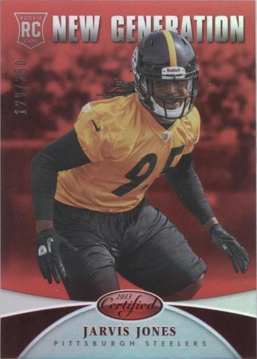 2013 Panini Certified - New Generation Mirror Red #238 Jarvis Jones ...
