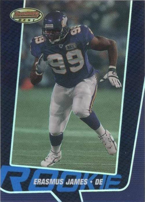 2005 Bowman's Best - Rookie Erasmus James #94 Blue /1399 (RC) for sale ...