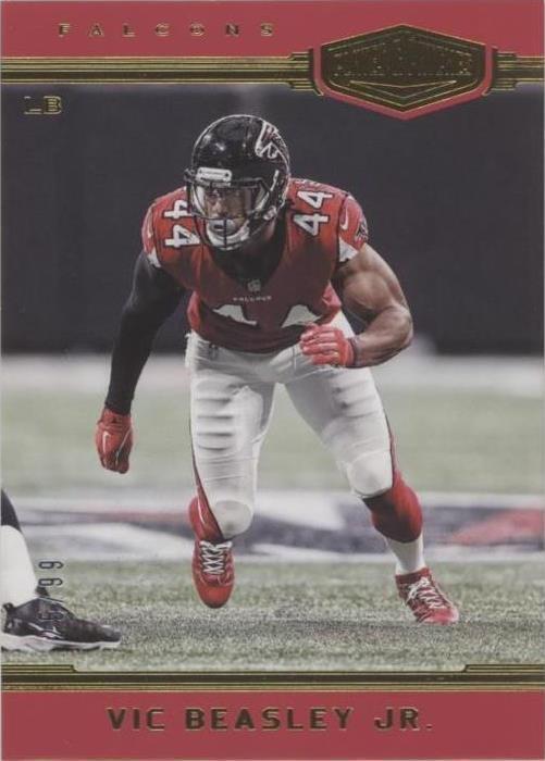2018 Panini Plates & Patches - Vic Beasley #11 /99 for sale online | eBay