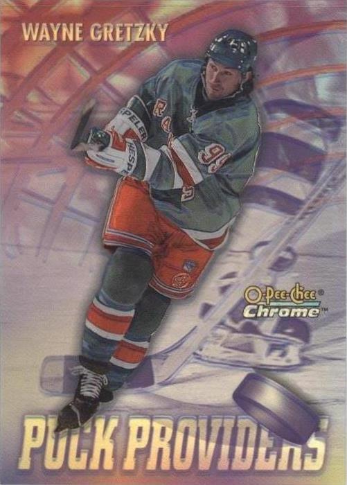 1998-99 O-Pee-Chee Chrome - Season's Best Puck Providers Refractor # ...