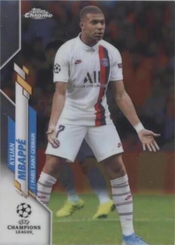 2019-20 Topps Finest UCL #89 Kylian Mbappe NXG 10 Mint PSG 2019-20 Topps Finest UCL #89 Kylian Mbappe NXG 10 Mint PSG