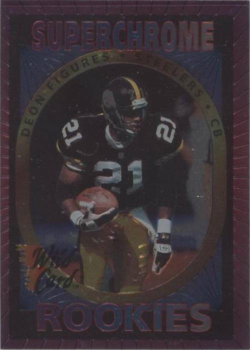 1993 Wild Card - Superchrome Rookies #48 Deon Figures (RC) for sale ...