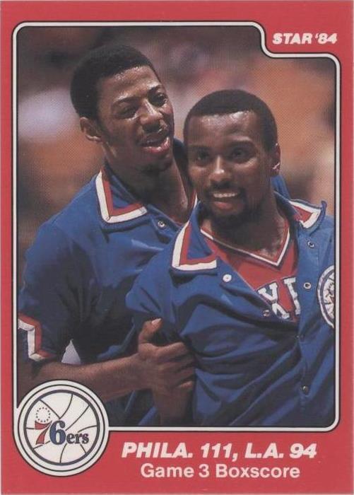 1983-84 Star Philadelphia 76ers 1982-83 NBA World Champions ...