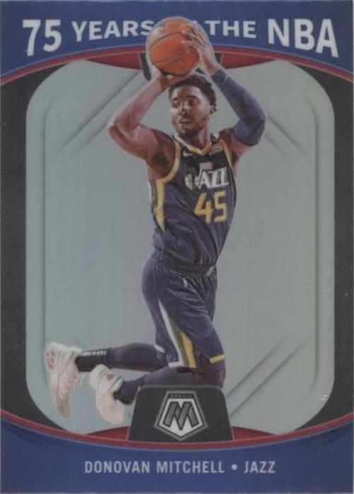 2021-22 Panini Mosaic - 75 Years of the NBA #79 Donovan Mitchell for sale online | eBay