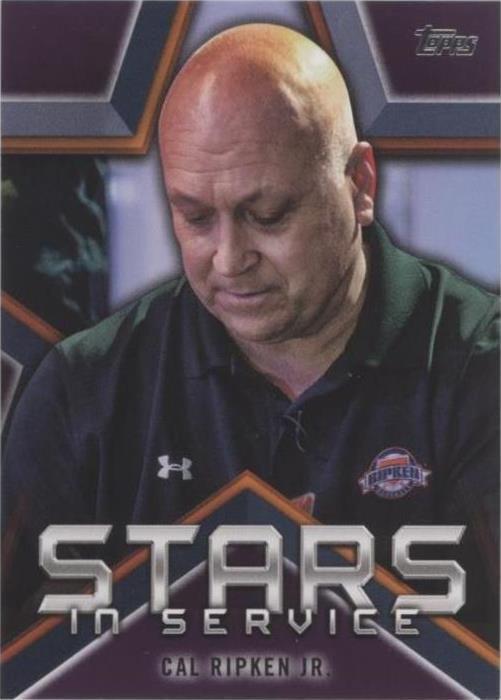 2021 Topps - Stars in Service Cal Ripken #SIS-5 for sale online | eBay