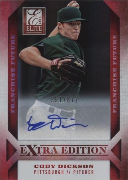 2013 Panini Elite Extra Edition - Cody Dickson #34 Franchise Futures ...