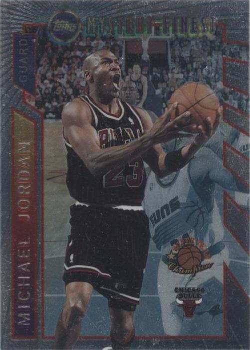 1996-97 Topps - Super Team Champions Mystery Finest Michael Jordan #M14 ...