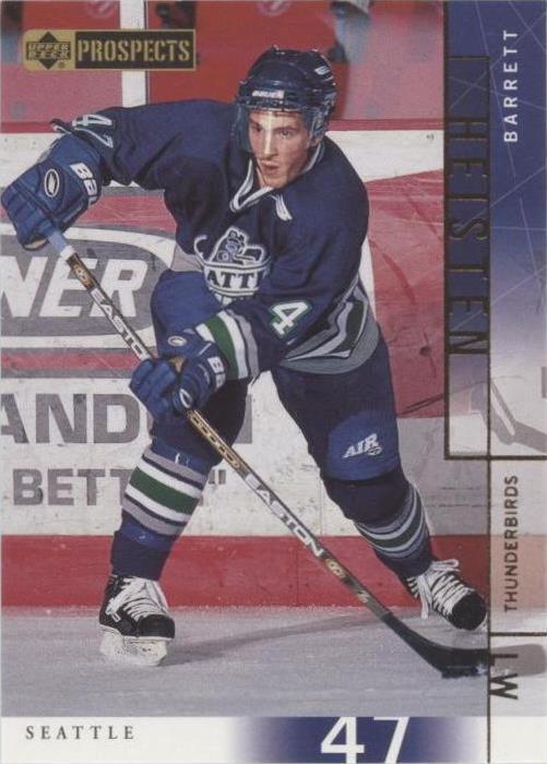 2000-01 Upper Deck Prospects CHL - Barrett Heisten #64 (RC) for sale ...