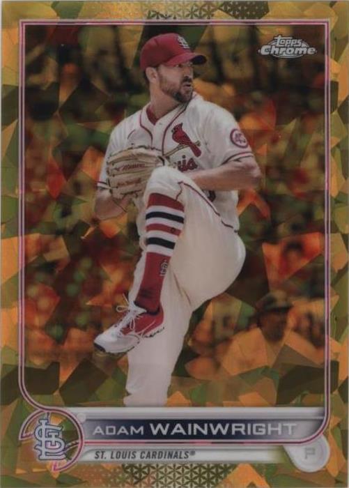 2022 Topps Chrome Sapphire Edition - Gold #34 Adam Wainwright /50 for ...