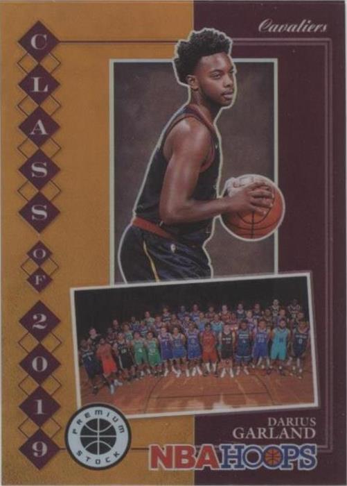 2019-20 Panini NBA Hoops Premium Stock - Class of 2019 Orange #2 Darius ...
