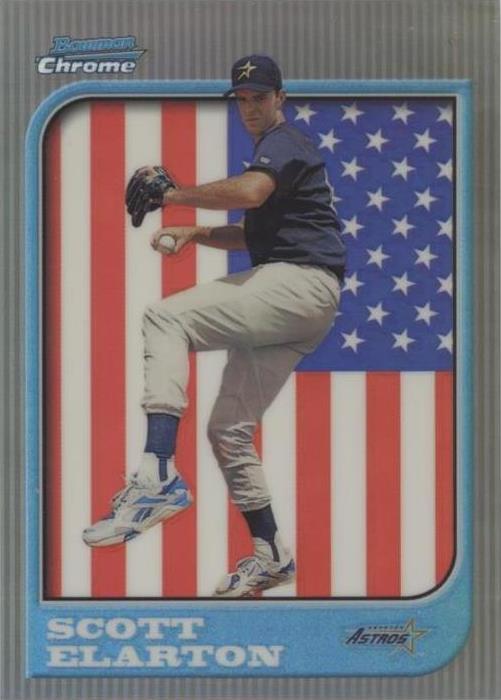 1997 Bowman Chrome - International Refractor #240 Scott Elarton for ...