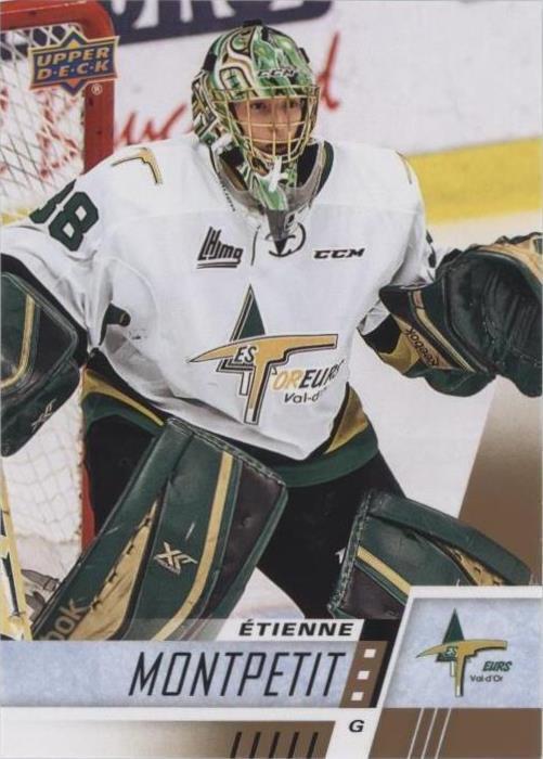 2017-18 Upper Deck CHL - Etienne Montpetit #168 (RC) for sale online | eBay