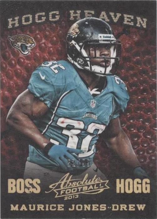 2013 Panini Absolute - Hogg Heaven Maurice Jones-Drew #26 Boss Hogg /99 ...