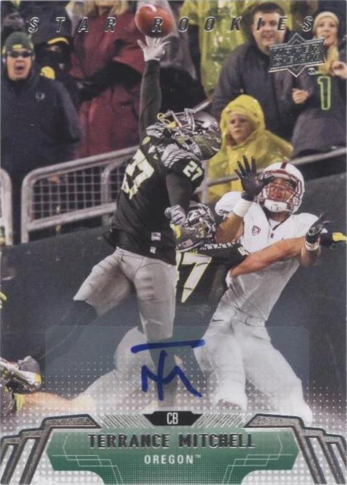 2014 Upper Deck - Star Rookies Autographs #79 Terrance Mitchell (AU, RC ...