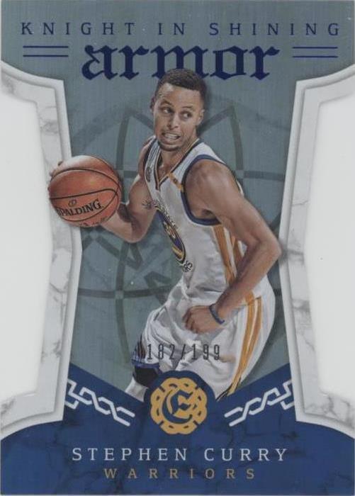 2016-17 Panini Excalibur - Knight in Shining Armor Stephen Curry #4 ...