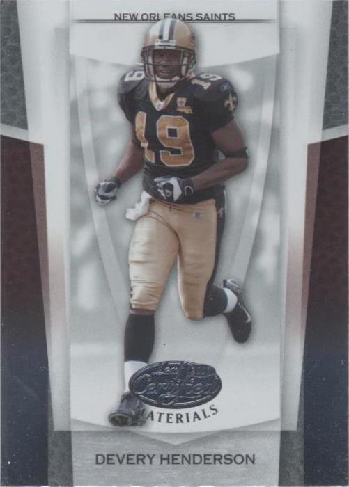 2007 Leaf Certified Materials - Devery Henderson #50 for sale online | eBay