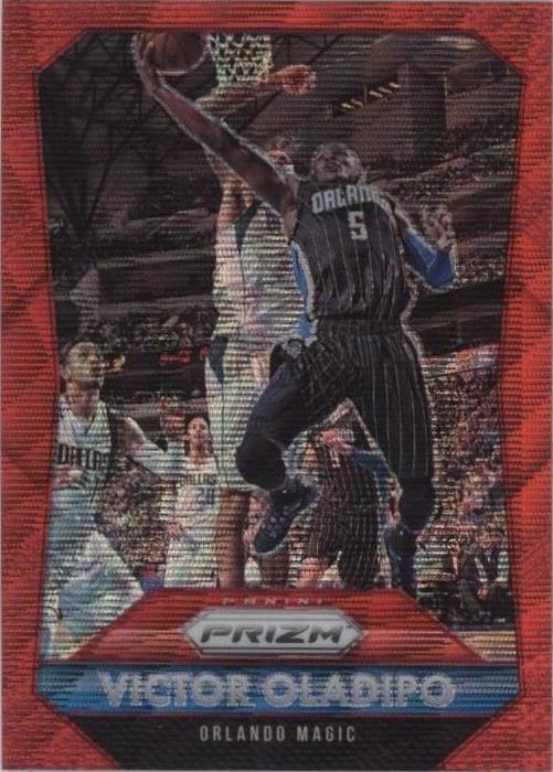 2015-16 Panini Prizm - Victor Oladipo #206 Ruby Wave Prizm /350 for ...