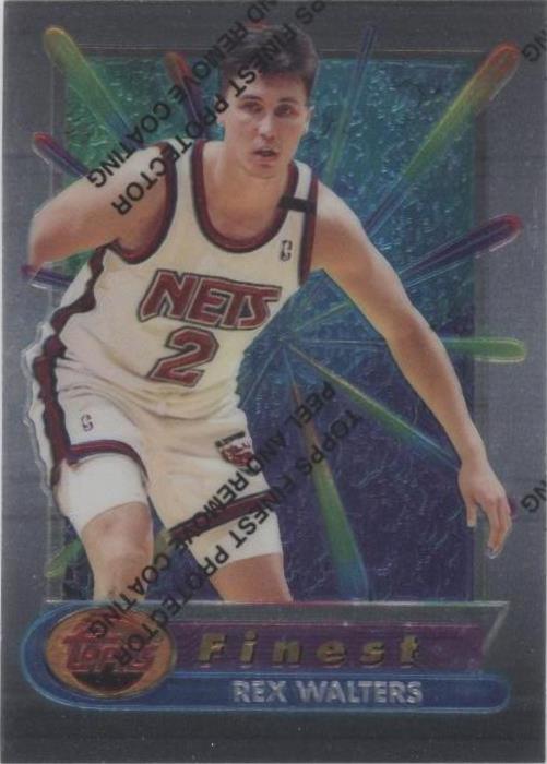 1994-95 Topps Finest - #23 Rex Walters for sale online | eBay