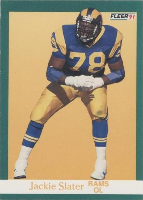 1991 Fleer - #275 Jackie Slater for sale online | eBay