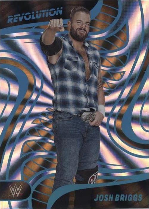 2023 Panini Revolution WWE - Josh Briggs #95 Sunburst /99 for sale ...