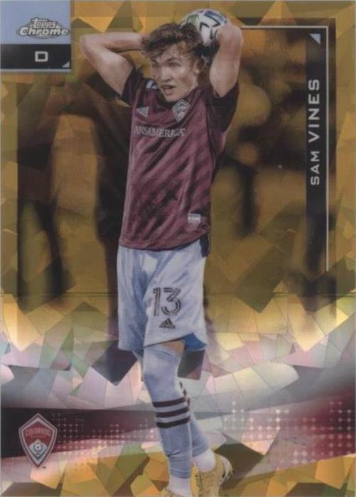 2021 Topps Chrome MLS Sapphire Edition - Gold #122 Sam Vines /50 for ...