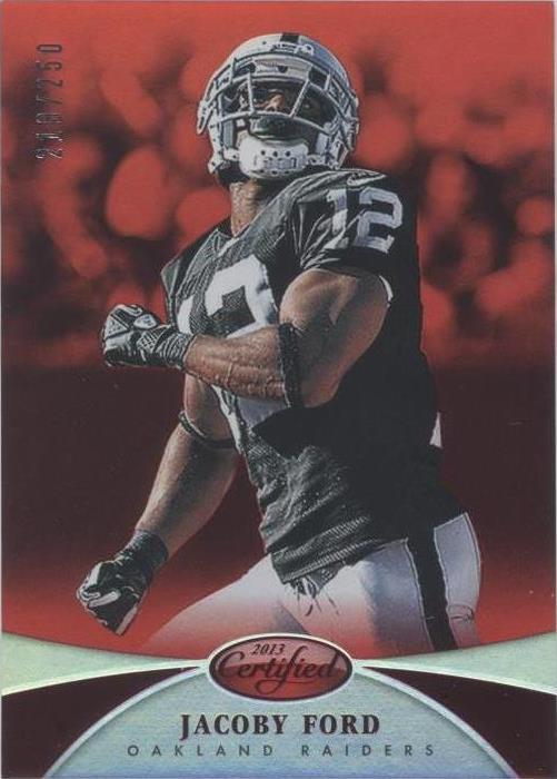 2013 Panini Certified - Mirror Red #68 Jacoby Ford /250 for sale online ...