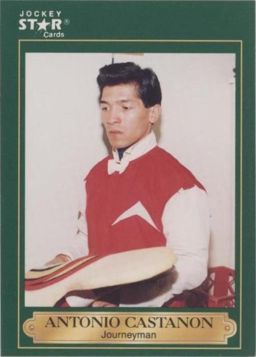 1991 Horse Star Jockey Star Cards - #56 Antonio Castanon for sale ...