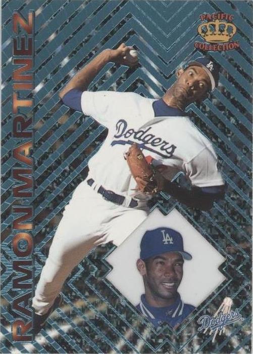 1997 Pacific Crown Collection Prism - Ramon Martinez #112 Light Blue ...