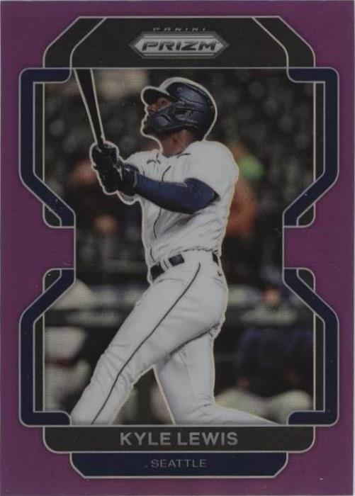 2022 Panini Prizm - Tier III Purple Prizm #235 Kyle Lewis for sale ...