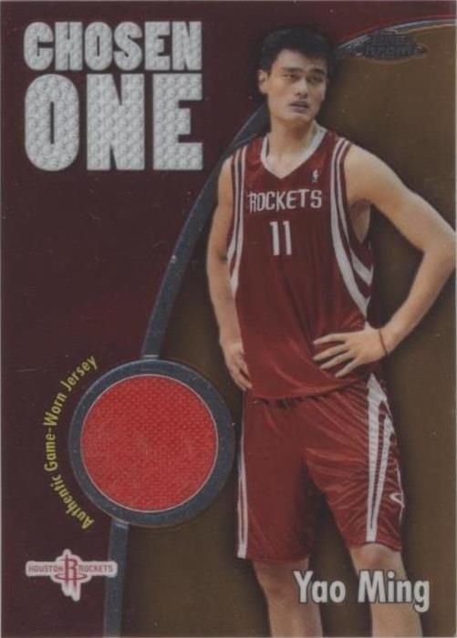 2005-06 Topps Chrome - Chosen One #CO-YM Yao Ming /400 (MEM) for sale online | eBay