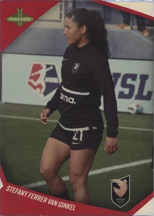 2022 Parkside NWSL - Red Foil #17 Stefany Ferrer Van Ginkel (RC) for ...