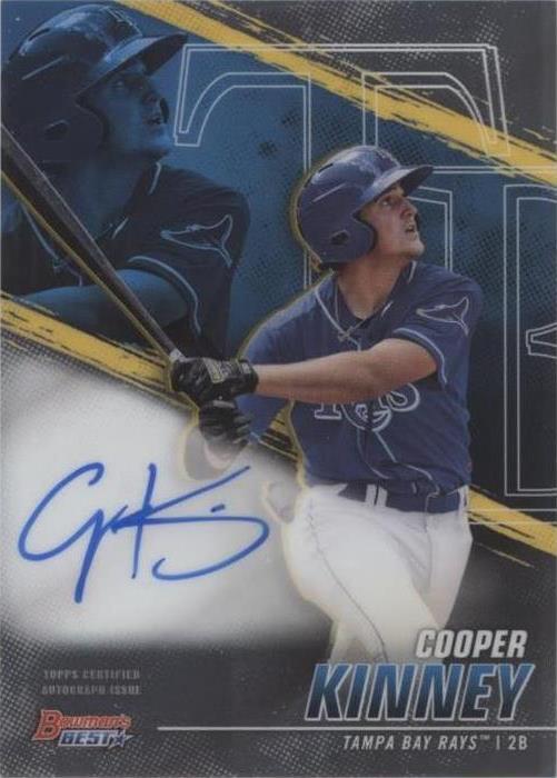 2021 Bowman's Best - Best of 2021 Autographs #B21-CK Cooper Kinney (AU ...