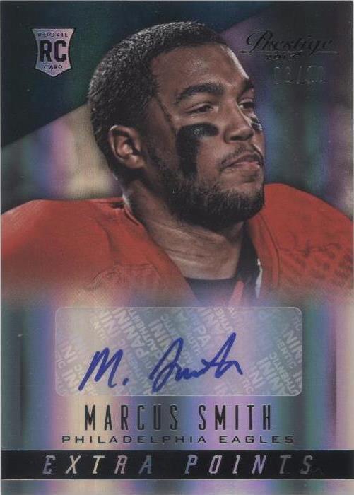 2014 Panini Prestige - Rookie Marcus Smith #268 Extra Points Black ...