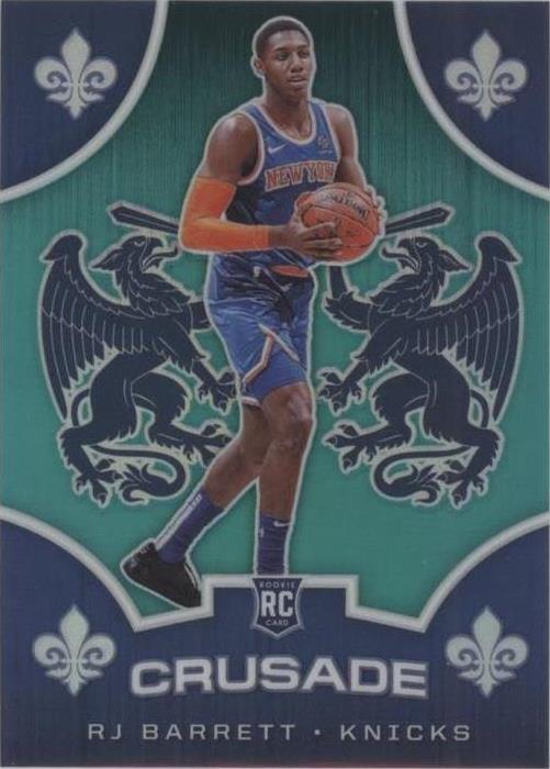 2019-20 Panini Chronicles - Crusade Teal #540 RJ Barrett (RC) for sale ...