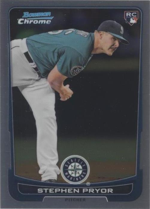 2012 Bowman Draft Picks & Prospects - Chrome Refractor #28 Stephen ...