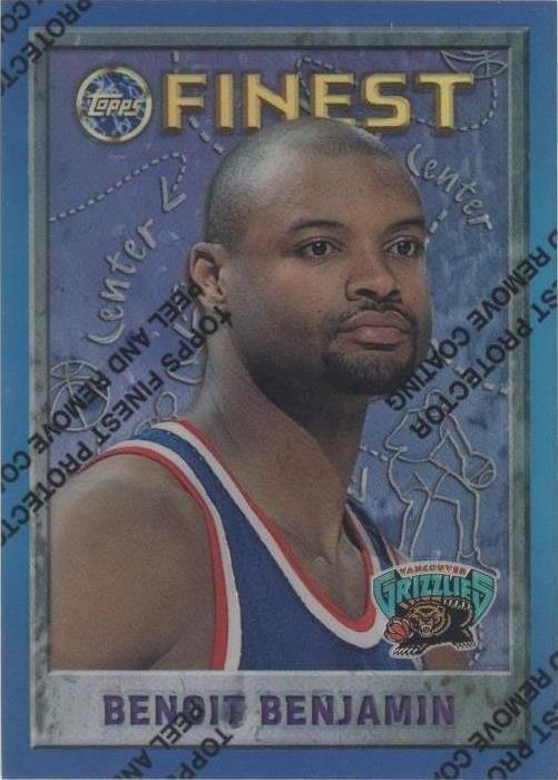 1995-96 Topps Finest - Benoit Benjamin #93 Refractor for sale online | eBay