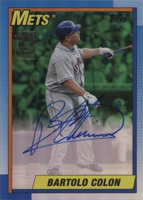 2023 Topps Archives - 1990 Fan Favorite Autographs Green Foil #90FF-BC ...