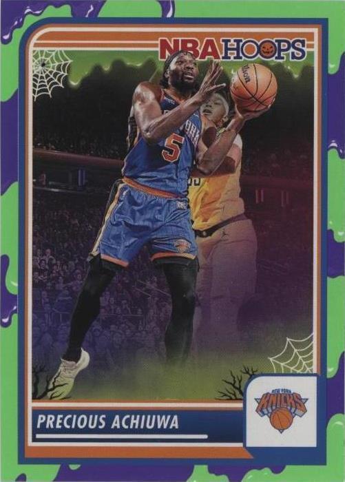 2023-24 Panini Haunted Hoops - Precious Achiuwa #176 Slime for sale ...
