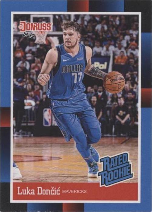 2018-19 Panini Instant - Donruss Rated Rookies #RR3 Luka Dončić (RC ...