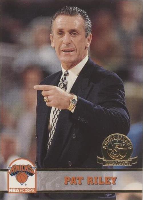 1993-94 NBA Hoops - 5th Anniversary #247 Pat Riley for sale online | eBay